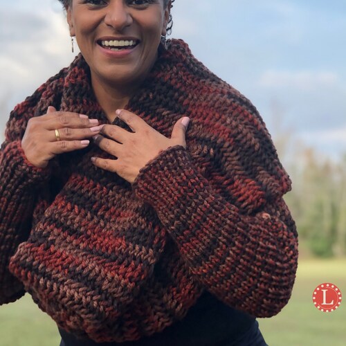 Shrug a Loom Knit Pattern - Etsy UK