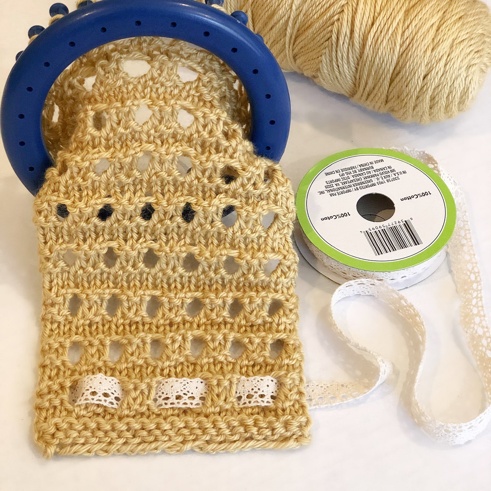 Top Ten 10 Loom Knit Lace Stitch Patterns Vol 2: Acorn, Chevron, Open ...