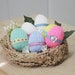 Loom Knit Easter Eggs Pattern Toys - Includes Step-by-step Video ...