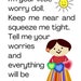 Worry Doll Poem Project Cards & Tags Only No Pattern 2 Sizes Printable ...