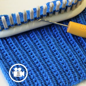 Loom Knit (with Video Tutorial) Stitch Pattern | the Farrow Rib Stitch ...