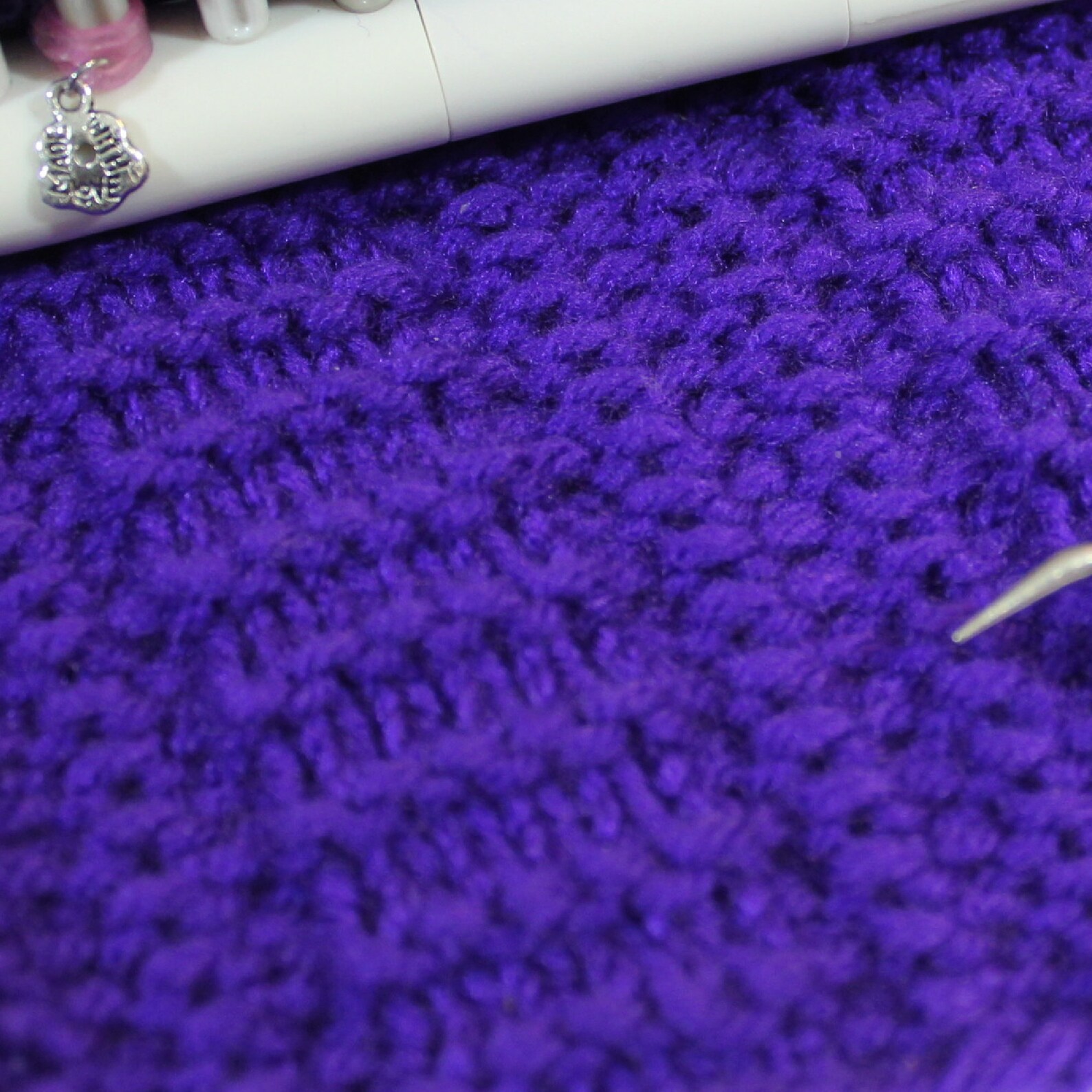 Looms Knitting PATTERNS Waffle Rib Stitch With Video Tutorial by ...