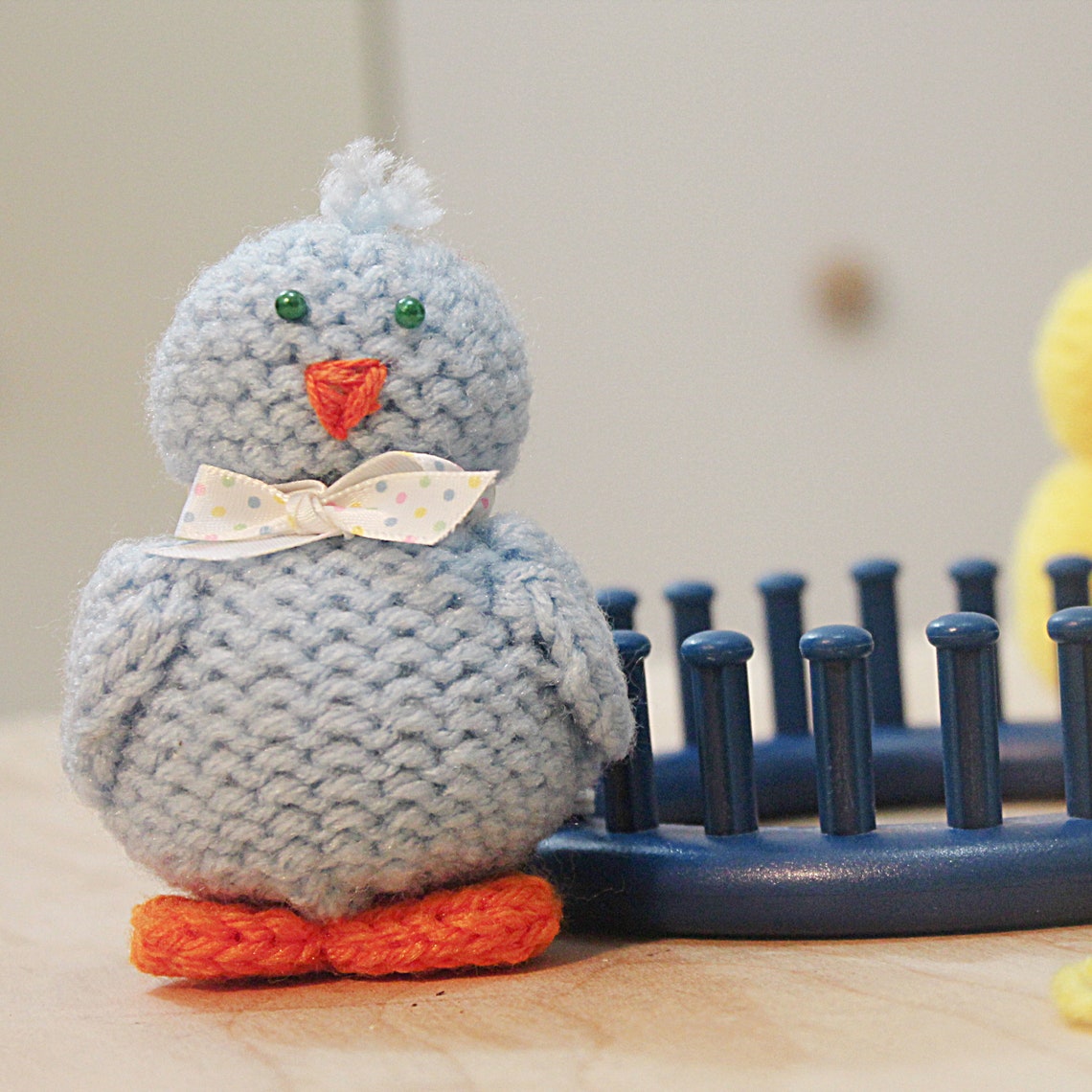 Loom Knitting PATTERNS Tiny Chicks Amigurumi Toys | Loom Knit Toy ...