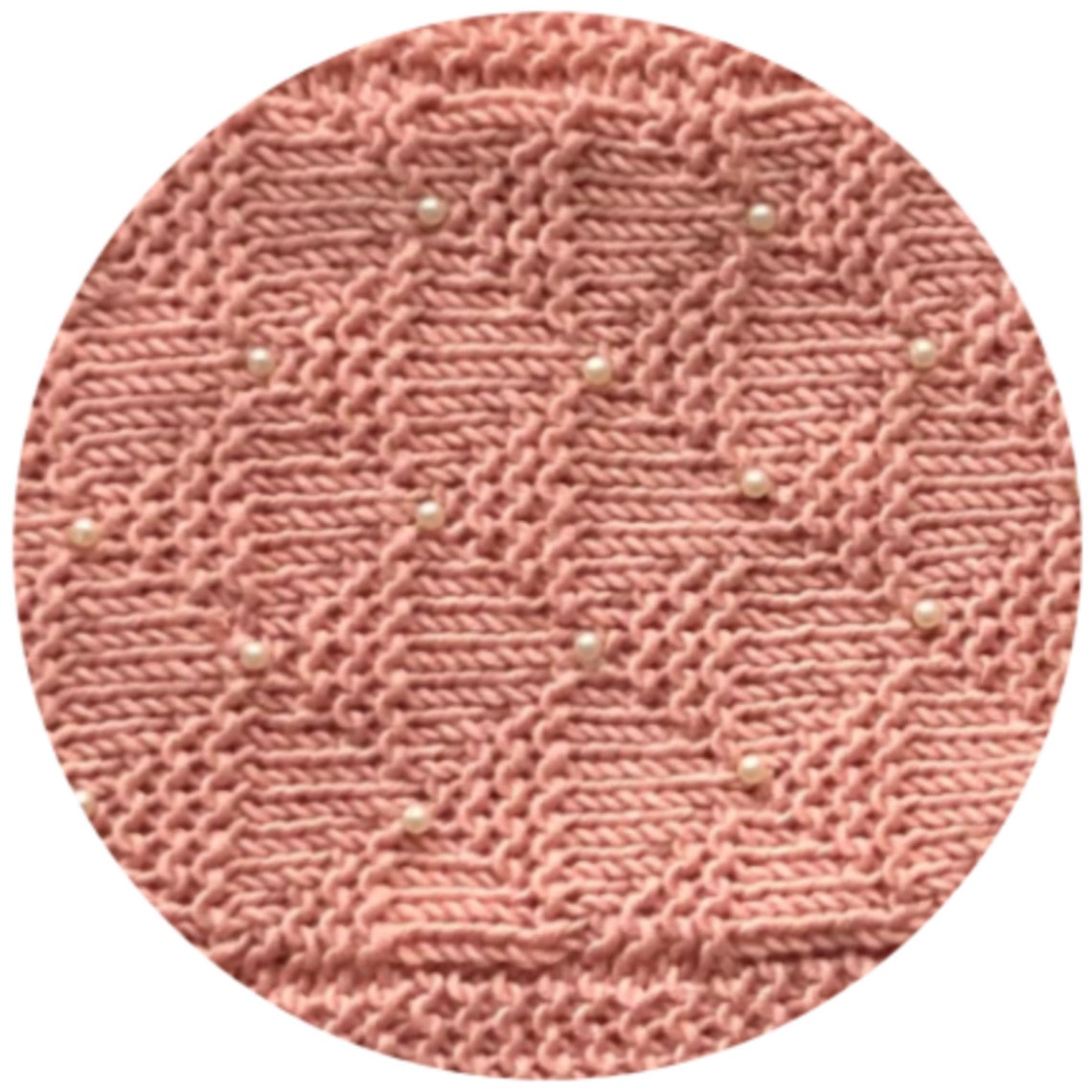 Loom Knitting PATTERNS : Loom Knit Cowl the Pyramid Stitch for - Etsy