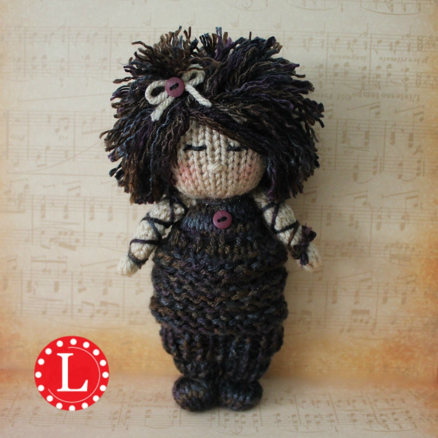 Loom Knitting PATTERNS Knit Dolls Toys Amigurumi - the Cupcake Skirt ...