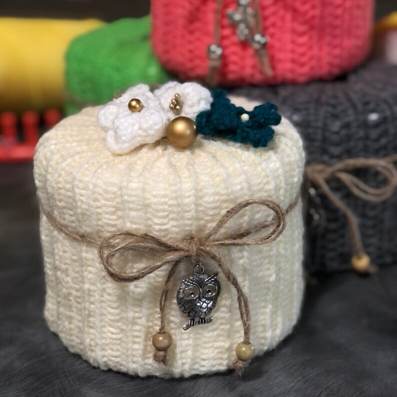 Loom Knitting Pattern Toilet Paper Roll Cover Cozy EASY & Quick on 36 ...