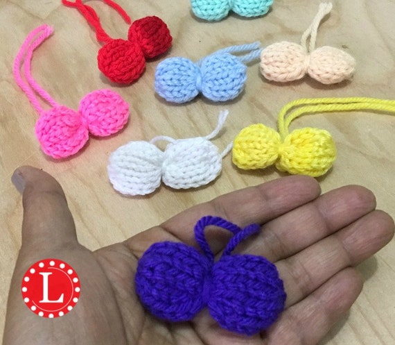 Loom Knitting PATTERNS Mini Bows / Miniature Bows Includes | Etsy