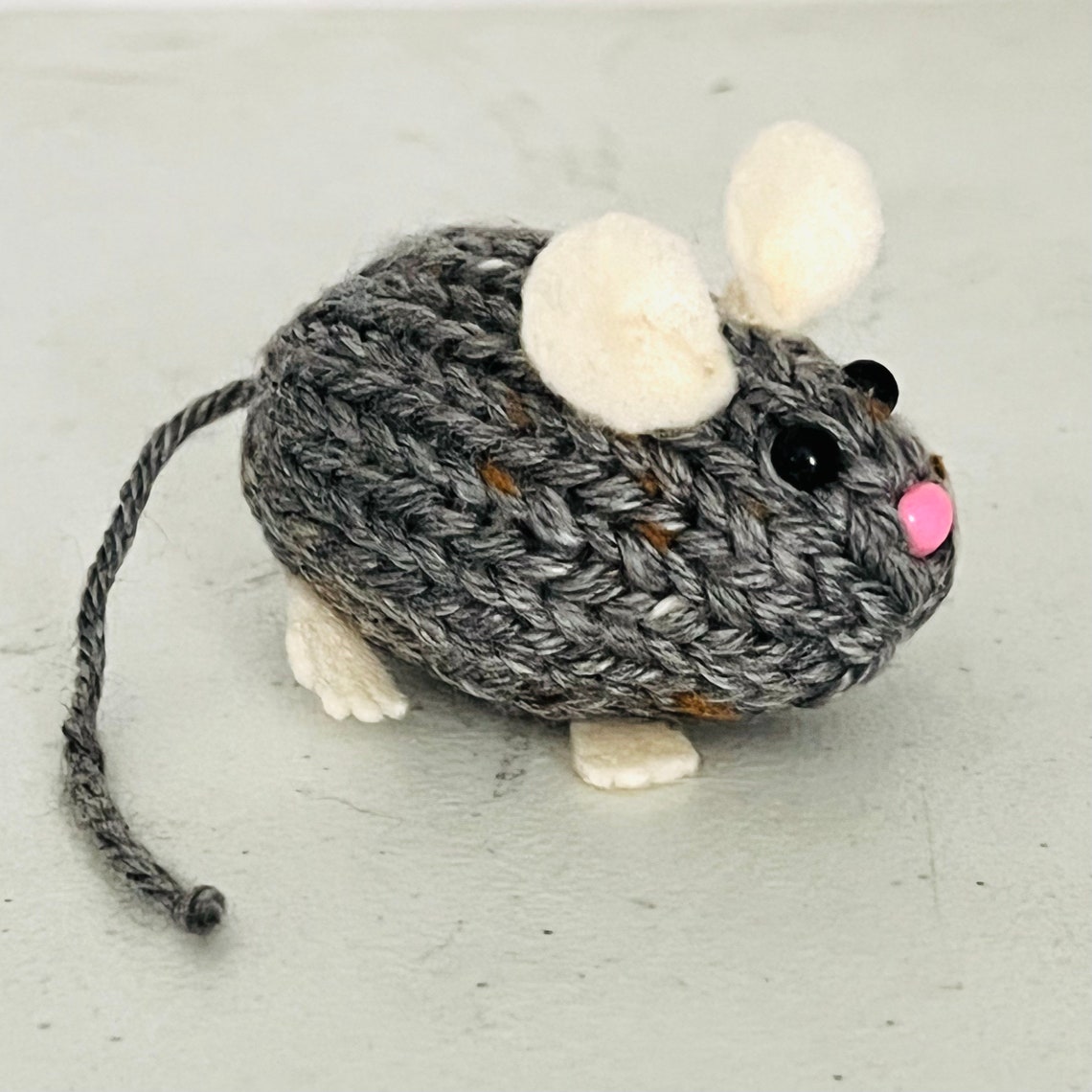 Loom Knitting PATTERNS Loom Knit Tiny Toy Mouse Mice Toys - Etsy