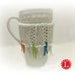 Loom Knitting Cup Cozy and Coaster Pattern EASY - Includes Video ...
