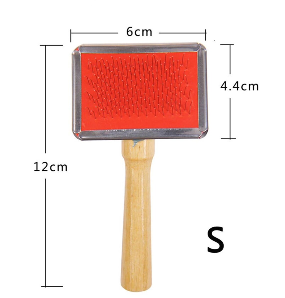 Small Soft Wire Brush With Wooded Handle Carding Brush | Etsy