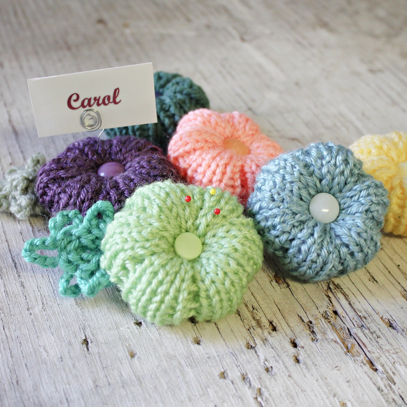 Loom Knitting PATTERNS for Flowers With Step by Step Video - Etsy