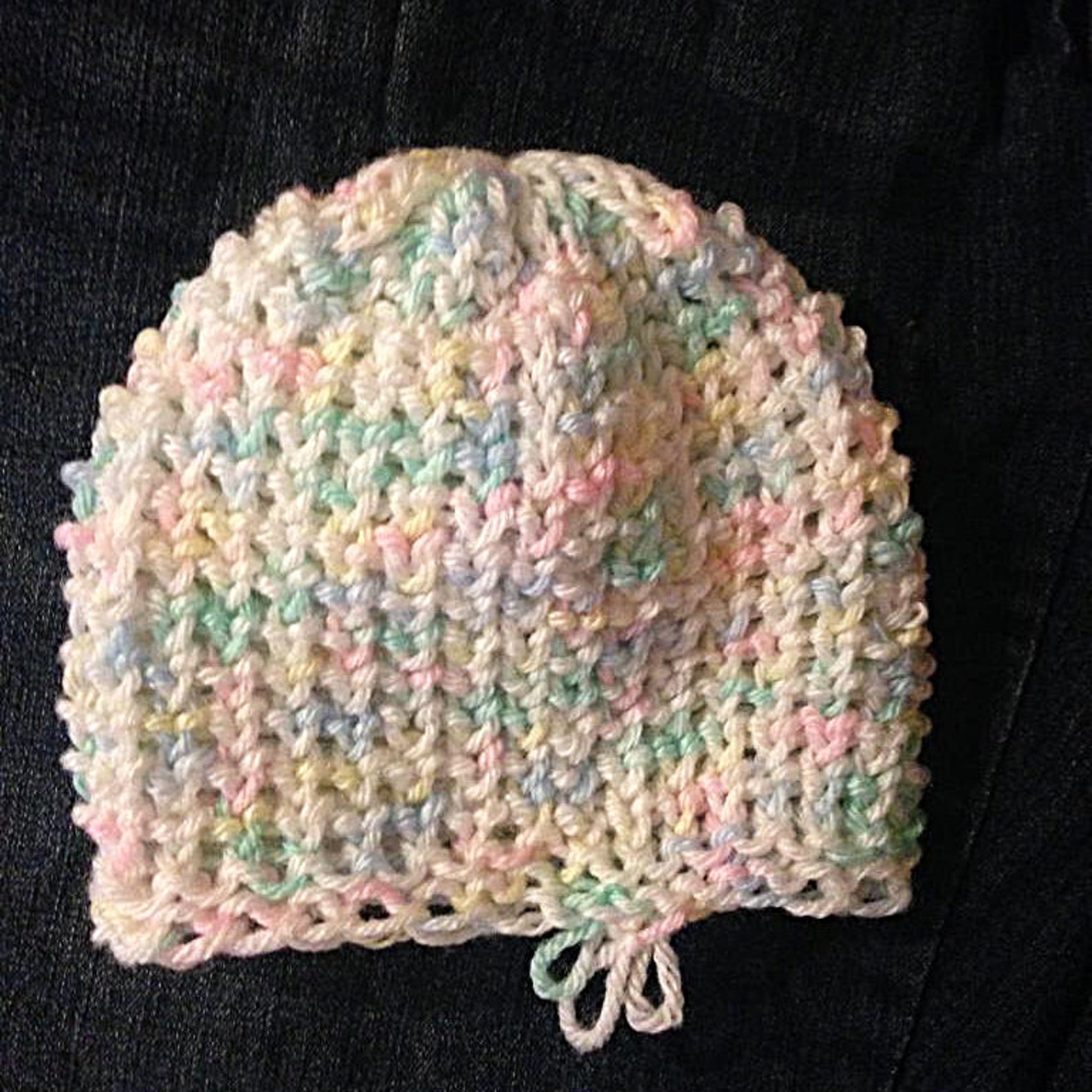 Loom Knitting Pattern Baby Hat Tiny Heart Stitch PATTERN With - Etsy