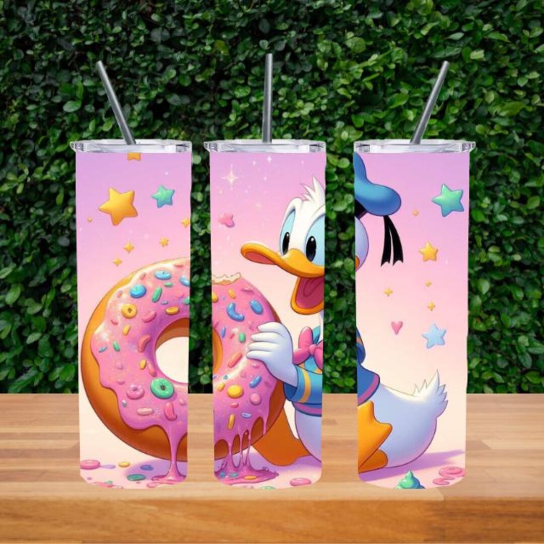 Sweets Donald Duck Tumbler Digital Image - Etsy