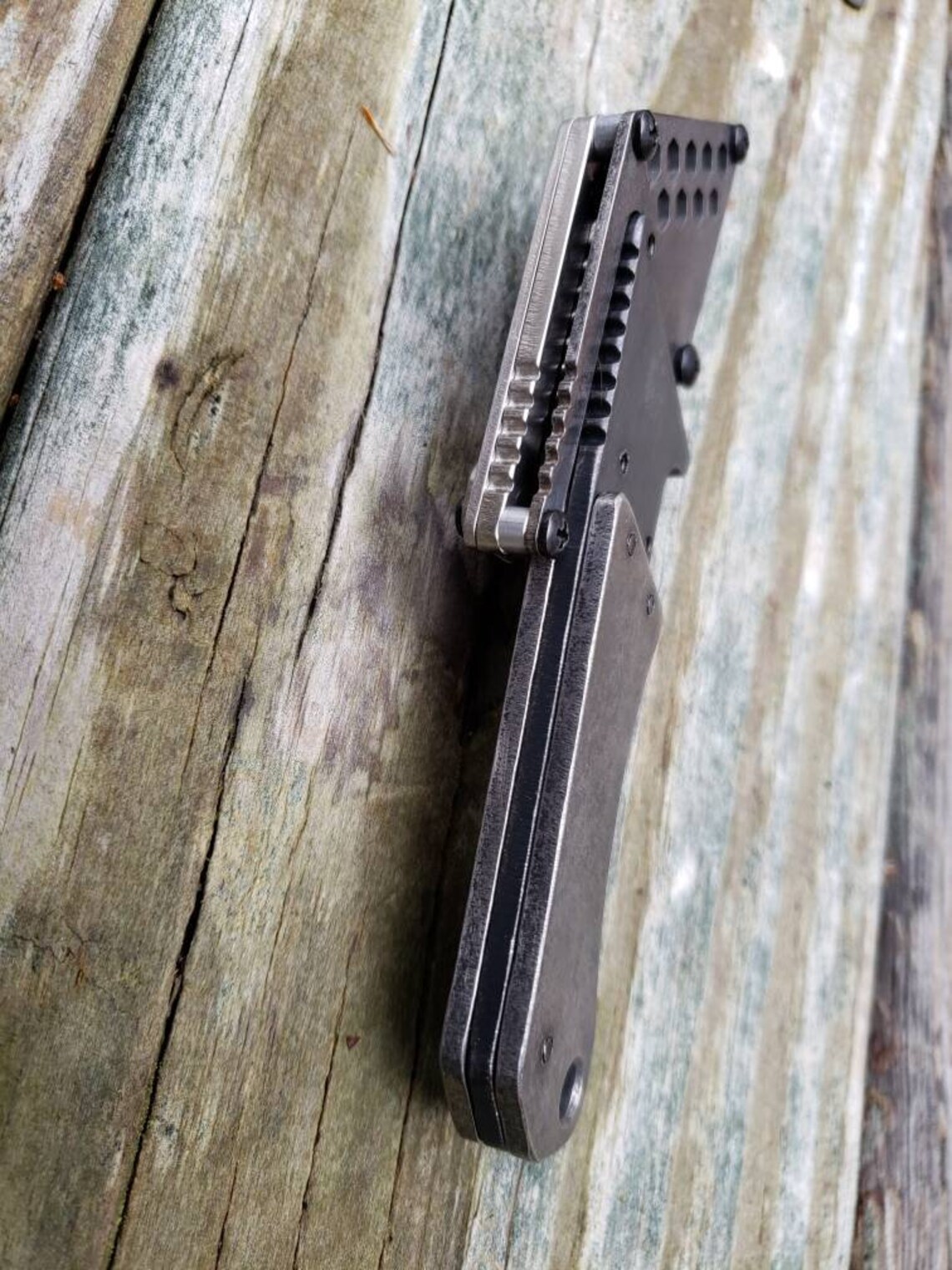 Utility Knife Black Oxide Fixed Blade Razor Unique Custom - Etsy