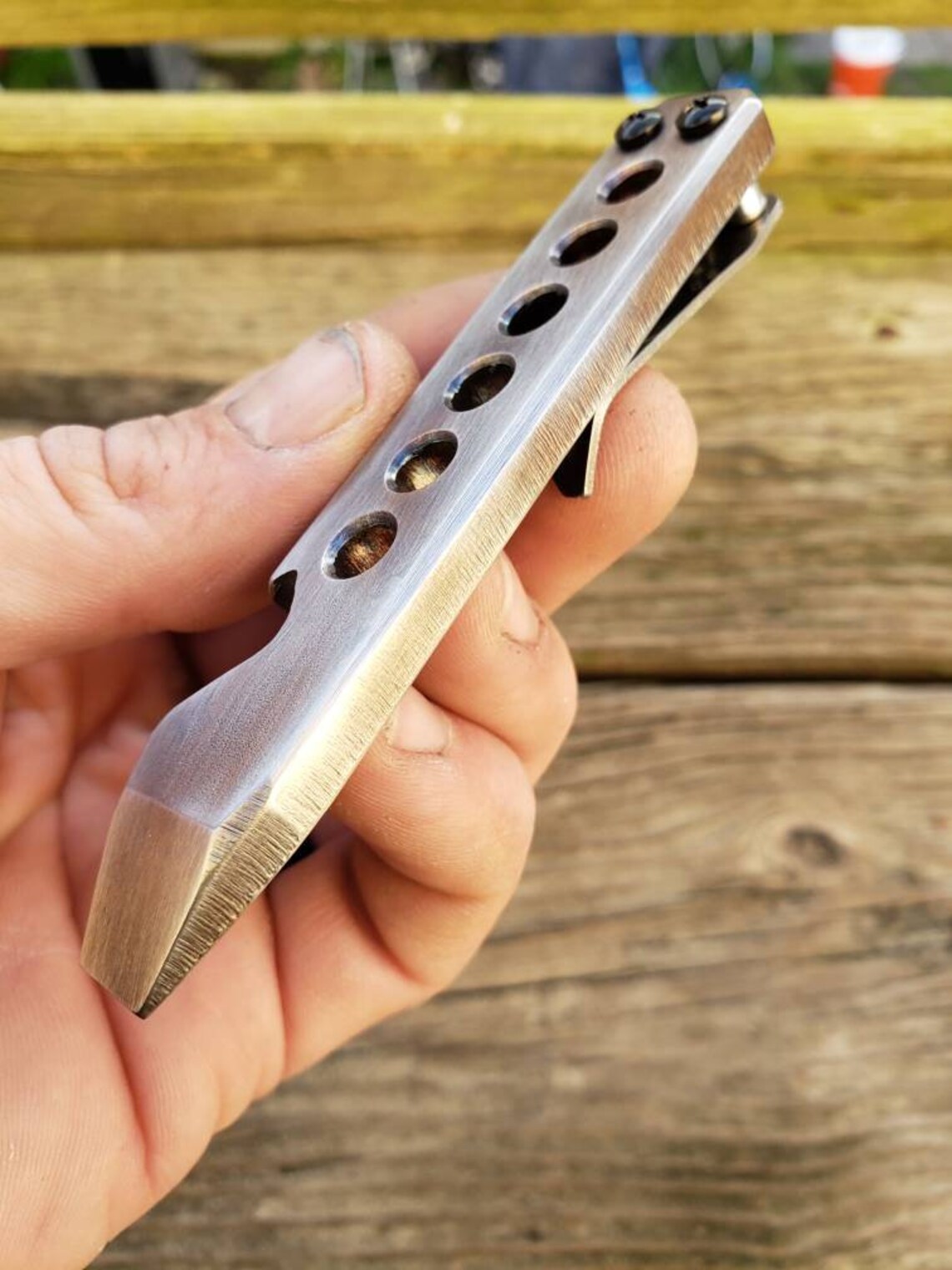 Pry Bar Bottle Opener Multitool Stainless Steel EDC Pocket | Etsy