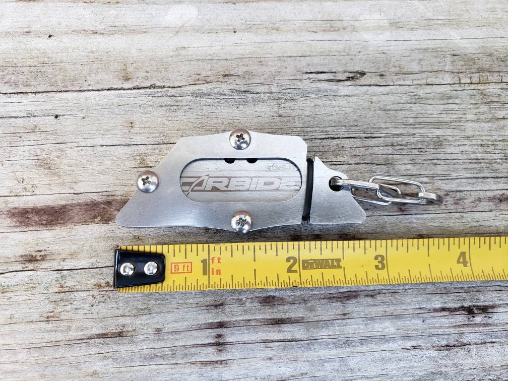 Utility Spare Razor Blade Holder Storage Pocket Keychain EDC | Etsy
