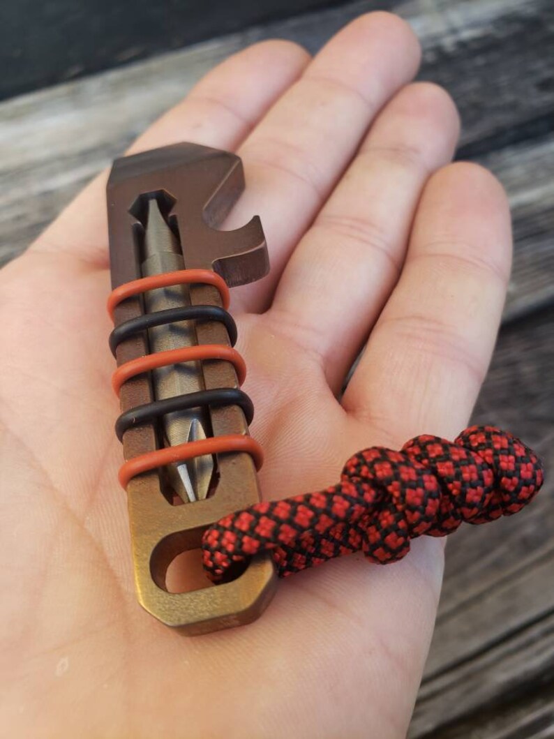 Mini Pry Bar Bottle Opener Keychain Stainless Steel EDC Gift - Etsy