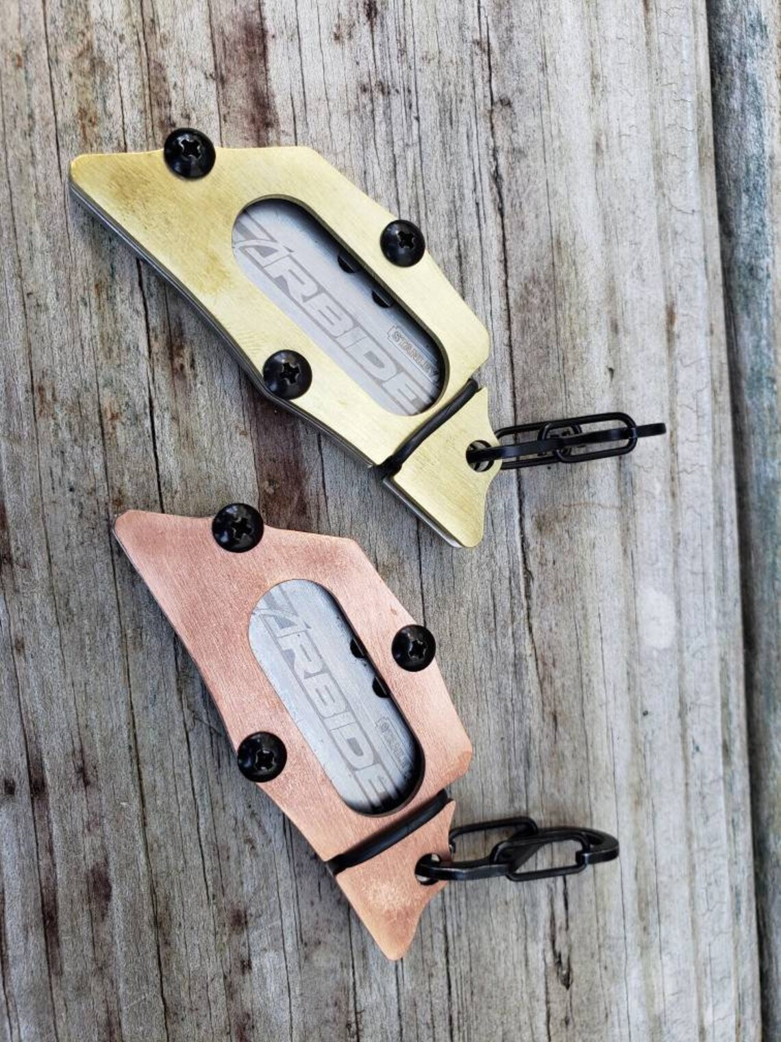 Utility Spare Razor Blade Holder Storage Pocket Keychain EDC - Etsy UK