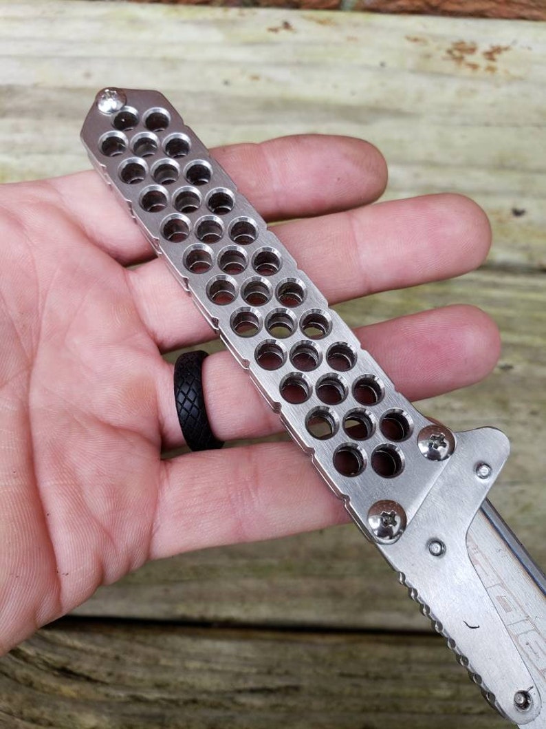 Utility Knife Fixed Blade Razor Unique Custom Stainless Steel - Etsy