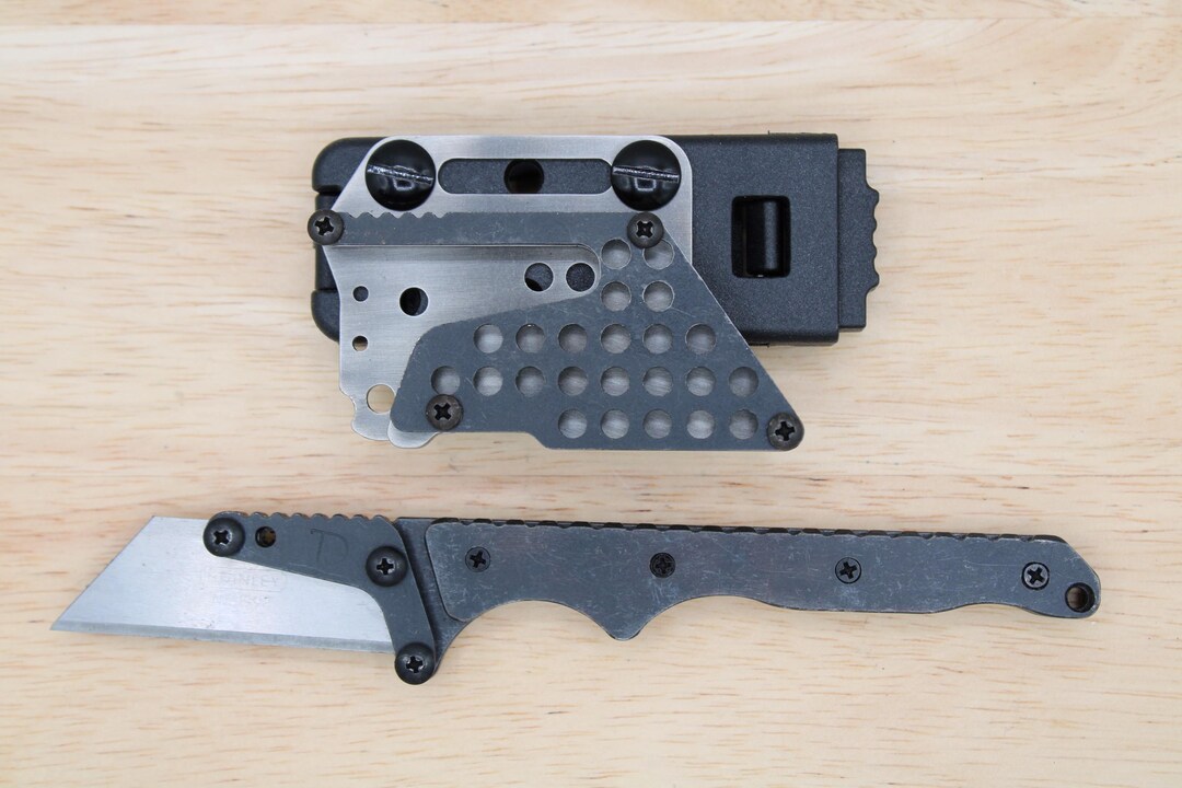 TD Tools Slim Fixed Utility Knife - Black Oxide - Etsy