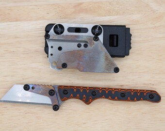 TD Tools Reverse Grip Style Angled Craft Utility Knife Flamed Blue ...