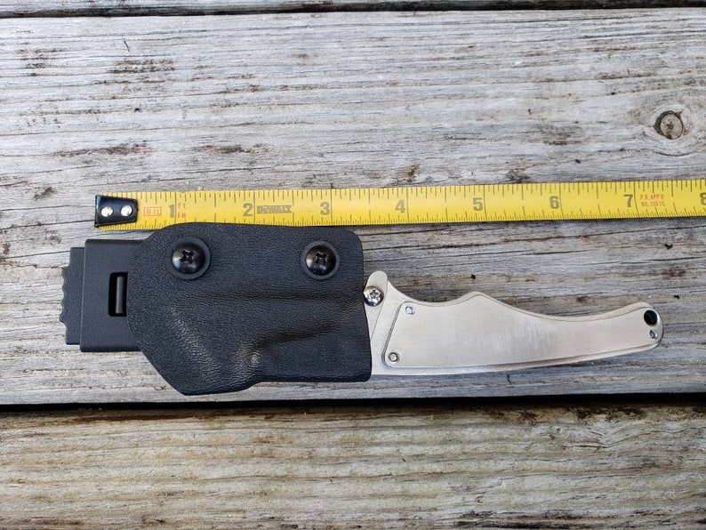 Utility Knife Fixed Blade Razor Unique Custom Stainless Steel | Etsy