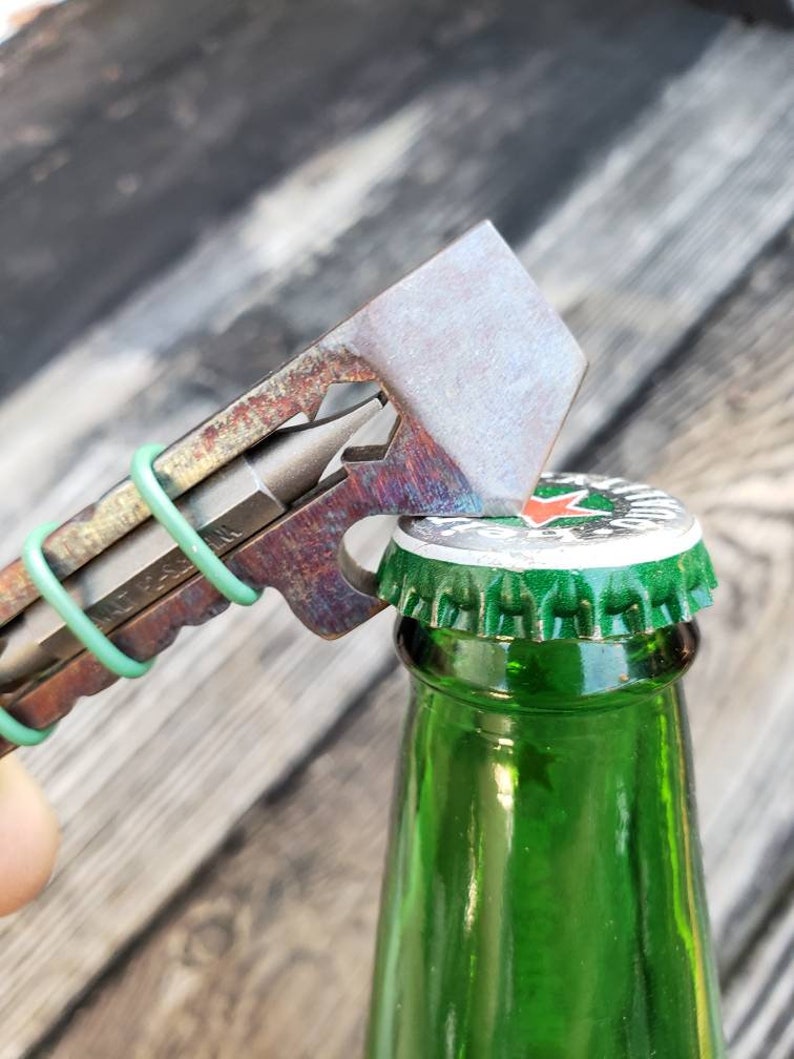 Mini Pry Bar Bottle Opener Keychain Stainless Steel EDC Every - Etsy
