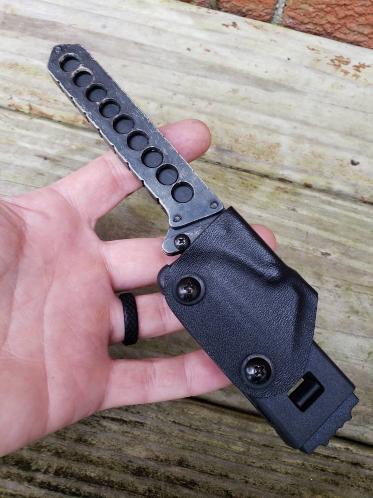 Utility Knife Fixed Blade Razor Unique Custom Stainless Steel - Etsy