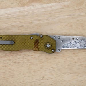 Teale Designs Tools Titanium Utility Folder Ultem Polished Diamonds - Etsy