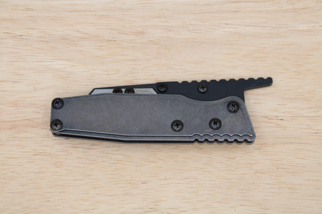 TD Tools Utility Knife Old Skool Friction Folder - Black Oxide - Etsy