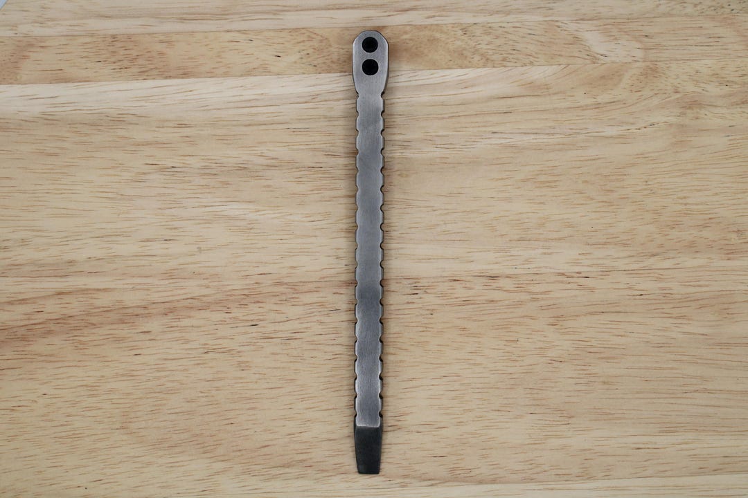 TD Pen Ti Pry Titanium Tactical Flathead Prybar Breacher Polished - Etsy