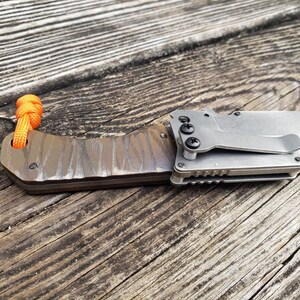 Small Curve Striped - Utility Knife Fixed Blade Razor Unique Custom ...