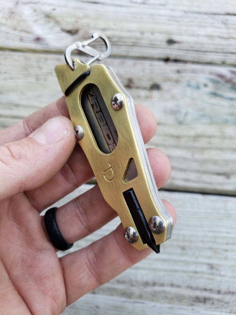 Driver Utility Spare Razor Blade Holder Combo Storage Pocket | Etsy