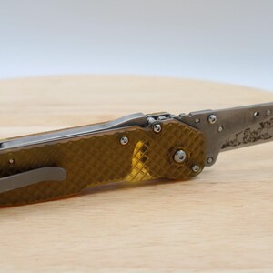 Teale Designs Tools Titanium Utility Folder Ultem Polished Diamonds - Etsy