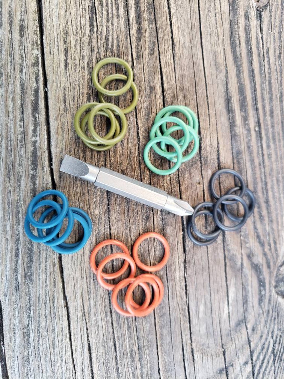 Band and Bit Bundle (36) Thirty Six Replacement Pry Bar O Ring Bands ...