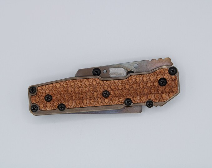 Teale Designs Tools Utility Folder V2 - African Mahogany Diamond - Etsy