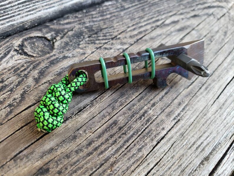 Mini Pry Bar Bottle Opener Keychain Stainless Steel EDC Every - Etsy