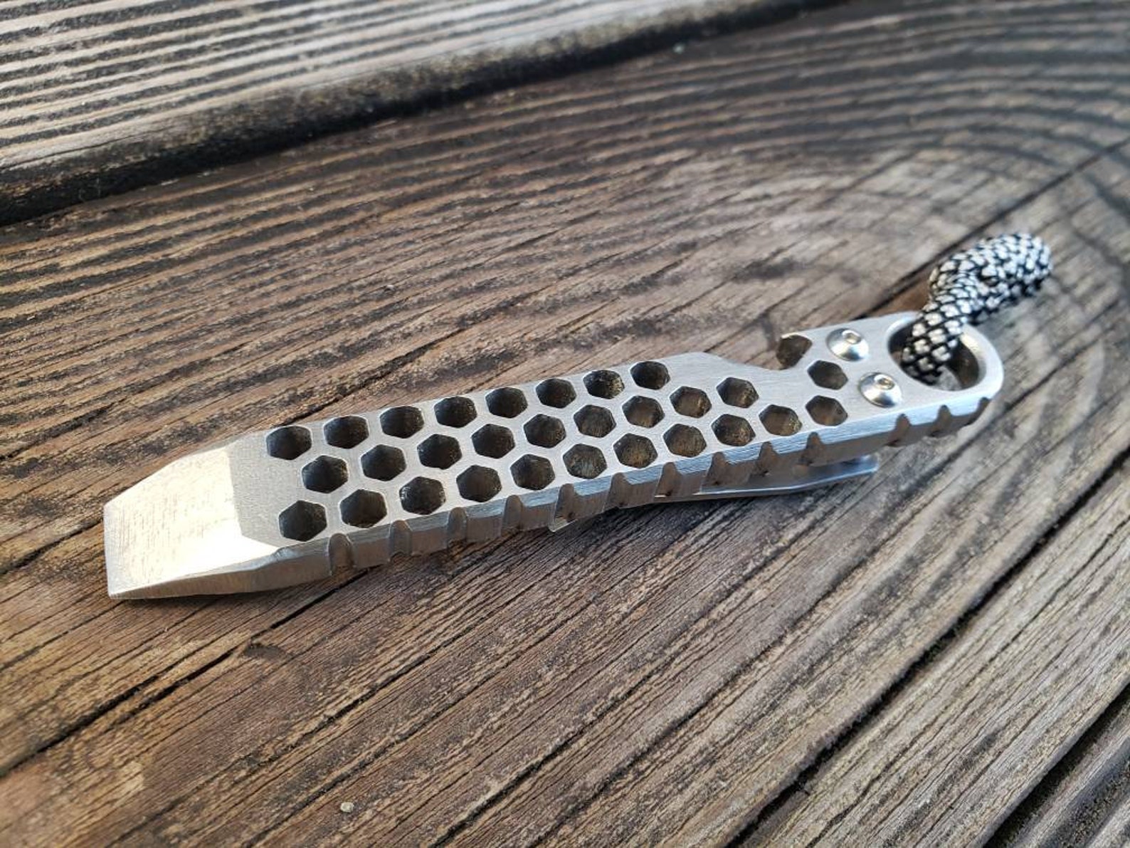 Pry Bar Multitool Stainless Steel EDC Pocket Clip Tool Every - Etsy