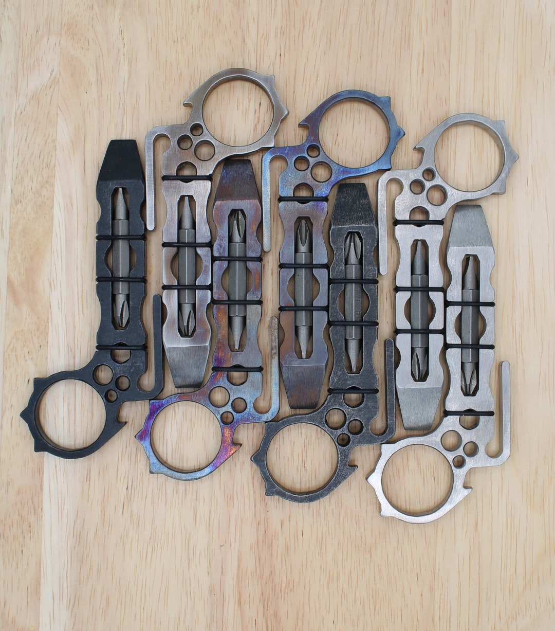 TD Tools OG Ring Double Bit Pocket Pry Bar Bottle Opener Multitool ...