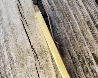 Brass Pry Bar Bottle Opener EDC Pocket Clip Tool Every Day Carry Gift Etsy