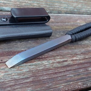 Tactical Flathead Prybar Screwdriver Breacher With IWB Kydex Holster - Etsy