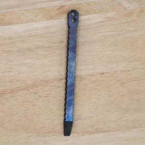 TD Pen Ti Pry Titanium Tactical Flathead Prybar Breacher Flamed - Etsy