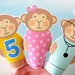 DIY Printable Finger Puppets - Five Little Monkeys Jumping on the Bed ...