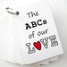 DIY Abcs of Our LOVE Booklet Printable Alphabet Letters A - Etsy