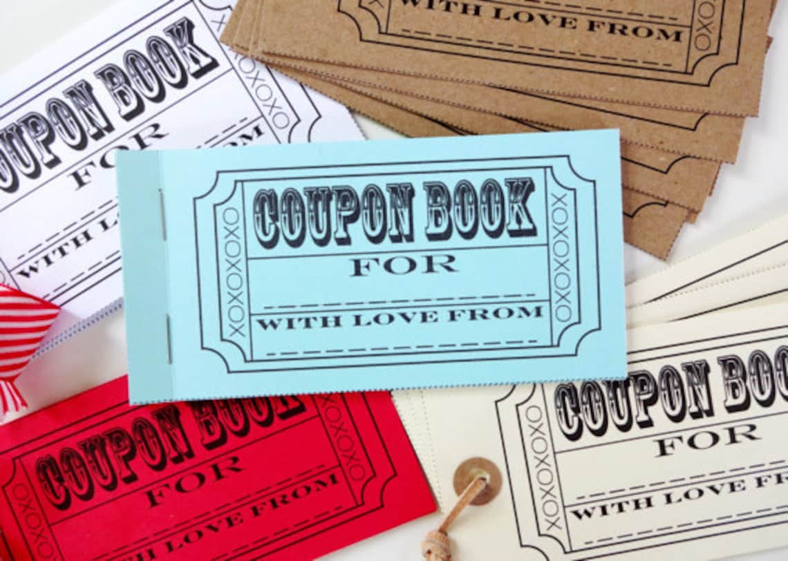 DIY Coupon Book Printable - Etsy