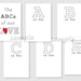 DIY Abcs of Our LOVE Booklet - Printable - Alphabet Letters A Thru Z - Etsy
