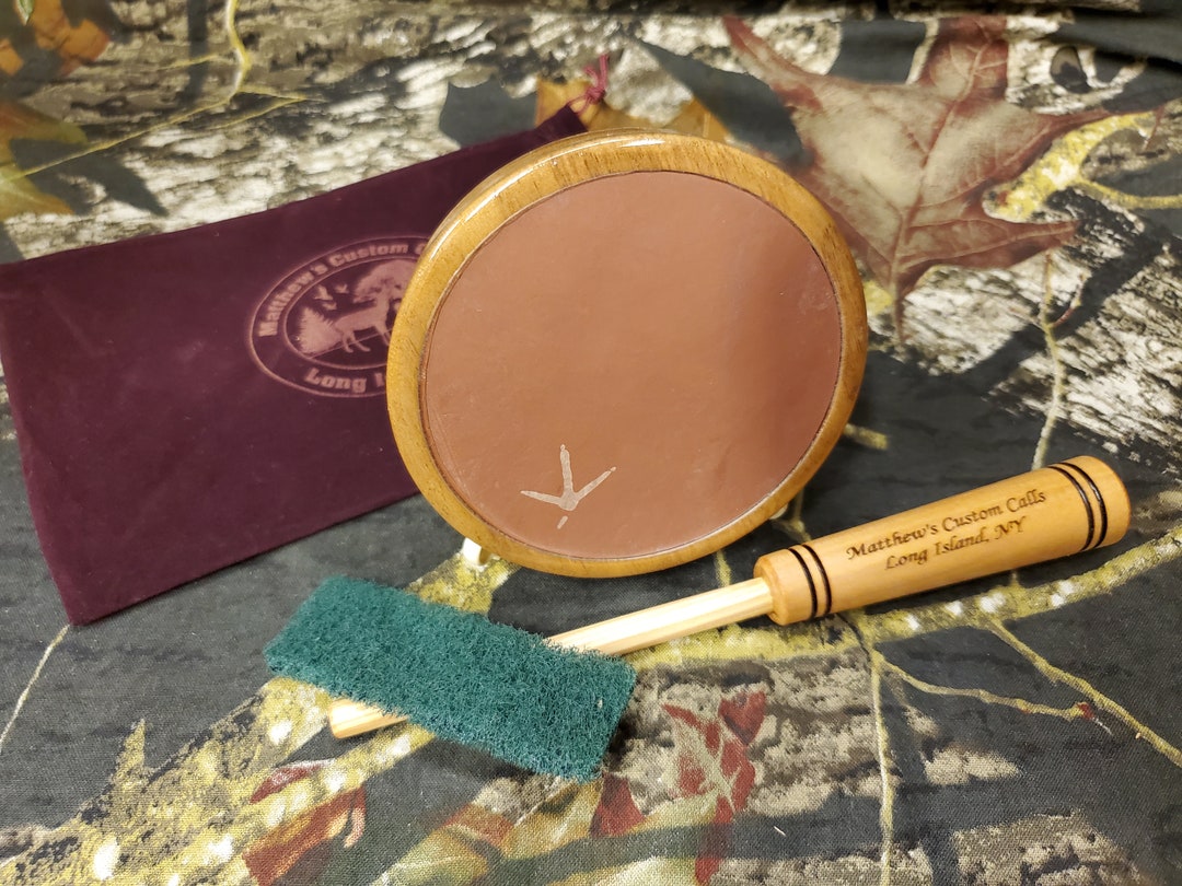 Turkey Pot Call, Red Slate Over Glass - Etsy