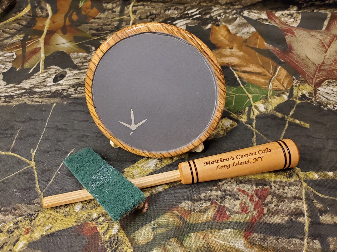 Turkey Pot Call, Gray Slate Over Glass - Etsy