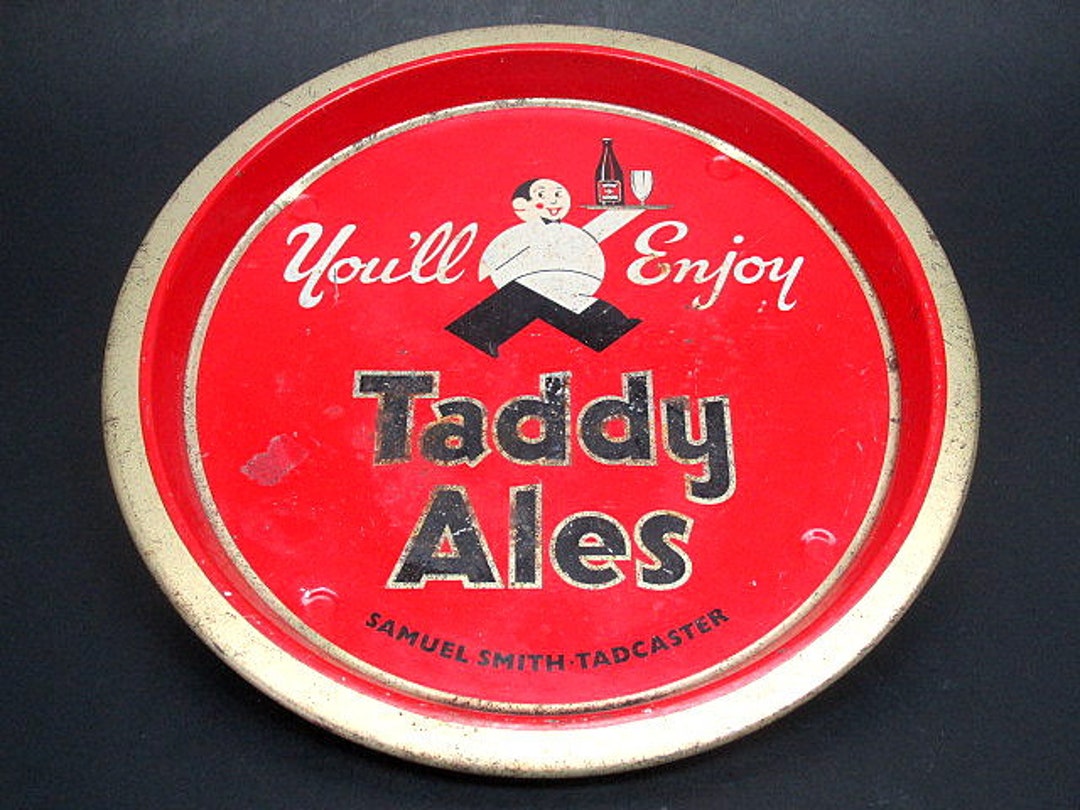 Vintage Samuel Smith Taddy Ales Tadcaster Metal Beer Tray C1960's - Etsy