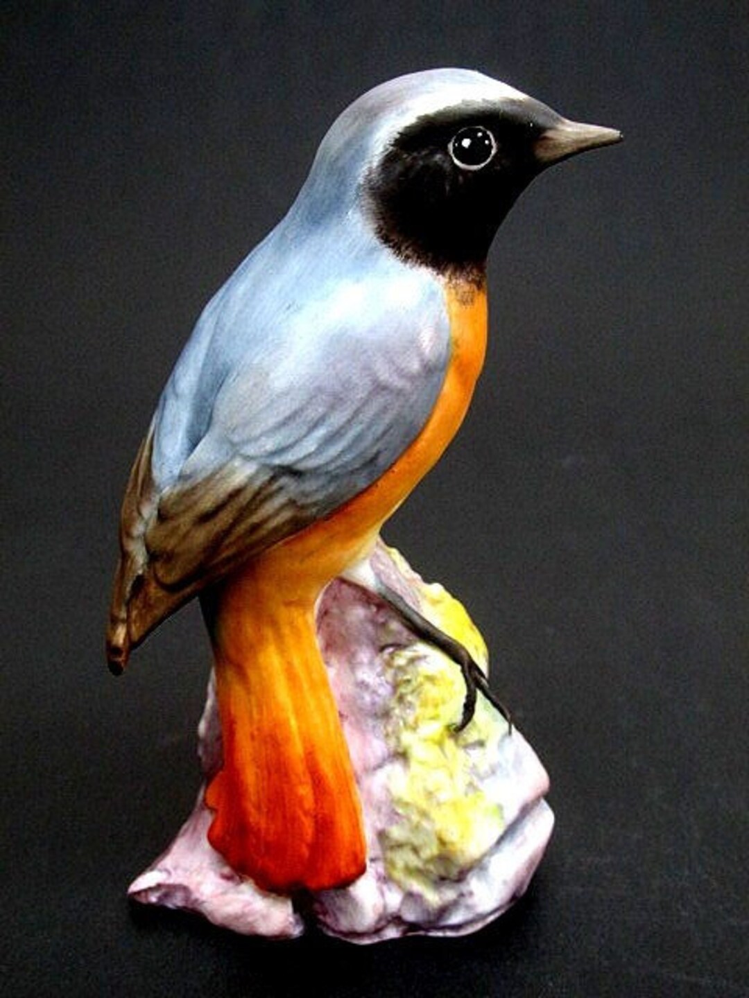 Vintage Royal Worcester Redstart Bird Figurine Rw4068 - Etsy